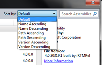 “Searchable Add Reference” dialog using Visual Studio 2010 Productivity Power Tool | Kunal Chowdhury